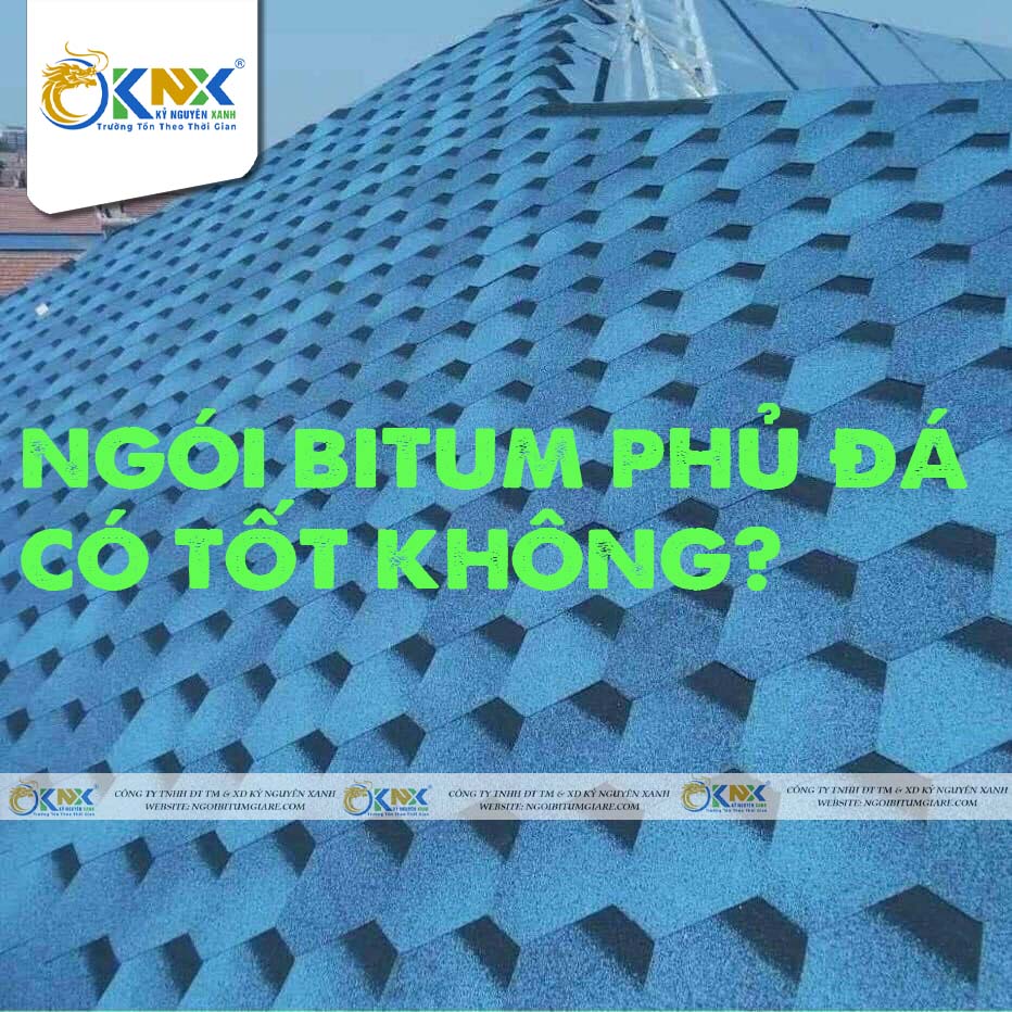 Ngói bitum phủ đá là gì?